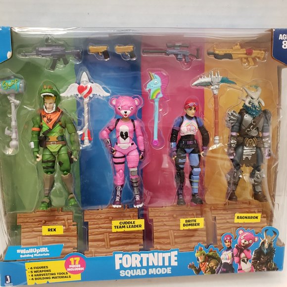 Jazwares | Toys | Fortnite 4 Pack Set Weapons Epic Games Figures Rex ...